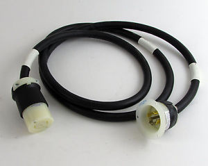 Carol Super Vu-Tron Cable Assembly 600V w/ Hubbel Connectors HBL2813 ...