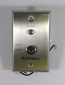 Simplex 2098-9806 Fire Alarm Test Switch and Remote LED - SPW Industrial