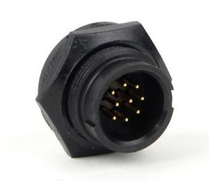 Standard Circular Connector 6P PIN PANEL MNT (10 pieces) - SPW Industrial