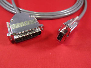 15 Ft RS232 Cable For Okuma OSP7000L Lathe CNC DNC. - SPW Industrial