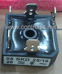 5 Pcs SKD25/16 SEMIKRON POWER BRIDGE RECTIFIER - SPW Industrial