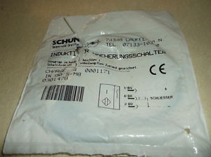 SCHUNK INDUCTIVE PROXIMITY SENSOR IN 80/S-M8 New FOR PNEUMATIC GRIPPER ...