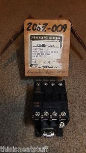 GE RELAY CONTACTOR CR4RA 40E - 4NC 4 POLE ~ 20AMP - SPW Industrial