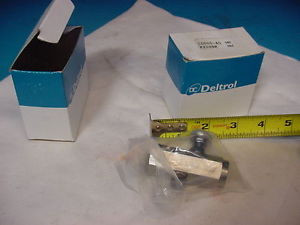New Pneu-Trol Flow Control Valve F20SSK Stainless Steel 1/4 NPT 500 PSI ...