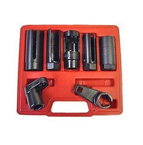7 Pcs Oxygen Sensor Socket Set, Vaccum Switch Socket Oil Sender Unit ...