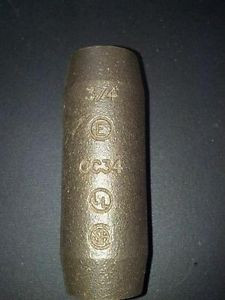 Erico CC34 Compression Ground Rod Coupling - 3/4 - Box of 25 - SPW ...