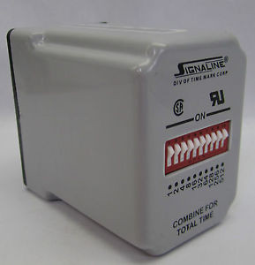 TIME MARK SIGNALINE 360-120V-.1SEC OPERATE DELAY RELAY 10A, 360-120V ...