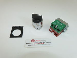 Selector Switch 2 Position 1 NO 1 NC Contact W/ Legend Plate ( 3)1-yr ...
