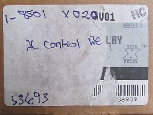 SQUARE D AC Master Relay 8501 X020V01 120V Box Label Damaged - SPW ...
