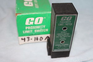 NEW New GO SWITCH 43-100-A PROXIMITY LEVERLESS LIMIT SWITCH (51) - SPW ...