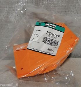 Panduit FOV454X4OR Fiber-Duct Outside Vertical 45 Degree Angle Fitting ...