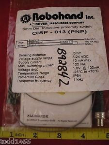 Robohand OISP-013 PNP Inductive Proximity Sensor Switch 3mm dia s 0.5mm ...
