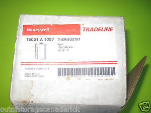 NEW HONEYWELL T6051A 1057 THERMOSTAT - SPW Industrial