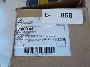 CROUSE HINDS CHICO A4 SEALING COMPOUND NEW A4 - SPW Industrial