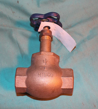 Newco T-211-Y Bronze 1-1/4 Threaded Globe Valve 125 SWP NL2K00B 1.25 ...