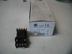 Allen Bradley Relay Socket 700-Hn128 Box Of 7 Sockets - SPW Industrial