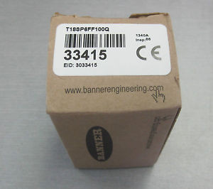 Banner Engineering T18SP6FF100Q 33415 EZ beam proximity sensor - SPW ...