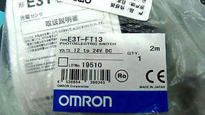 NEW IN BAG OMRON E3T-FT13 Photoelectric Switch Sensor E3TFT13 12-24VDC ...