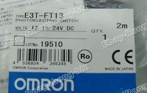 New Omron E3T-FT13 Photoelectric Switch Sensor E3TFT13 12-24VDC 2M ...