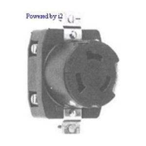Single Locking, California Style Receptacle - SPW Industrial