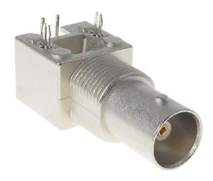 Rf Connectors / Coaxial Connectors Ra Bnc Jack 75 Ohm Pcb Rcpt,Die...50 ...