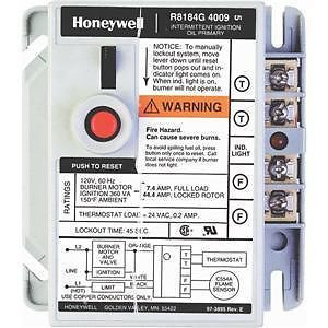 Oil Burner Relay, Honeywell R8184G4009 - SPW Industrial