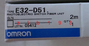 Omron Photoelectric Switch Fiber Unit E32-D51 E32D51 NEW - SPW Industrial