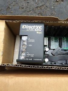 New Koyo Direct Logic 205 PLC 4 slot empty rack D-2-04B 110/220 VAC ...