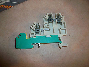 100pc Weidmuller Grounding Terminal Block 156597 DLA 2.5 NEW - SPW ...