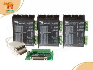 wonderful driver, 3pcs Nema 23 stepper motor driver DQ542MA 18-50V 4.2A ...