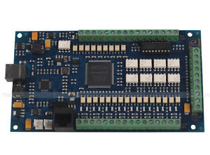 3 Axis E-CUT Mach3 USB CNC Motion Controller Card Interface Breakout ...