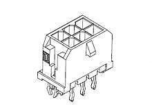 Headers & Wire Housings 12 Ckt Vert Smt Hdr - SPW Industrial