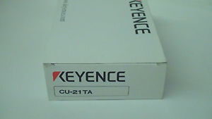 NEW KEYENCE CU-21TA SENSOR CONTROL UNIT 100-240VAC 50/60HZ