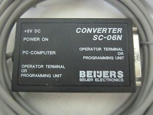 BRAND NEW BEIJER MITSUBISHI CABLE TERMINAL TO PC CONVERTER SC-06N SC06N