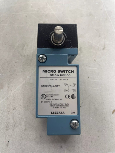 HONEYWELL MICRO SWITCH LSZ7A2B Limit Switch Head, Wobble Stick, F/LSA2B