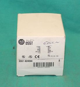 Allen Bradley 855T-B24GL3 Stack Light Green Beacon NEW