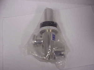 New Kurt Lesker SL0150PVQF Pneumatic Bellows Sealed SS Inline Valve