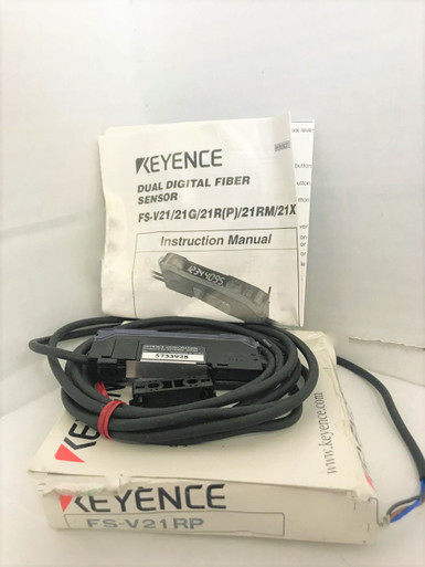 KEYENCE FS-V21RP PHOTOELECTRIC SENSOR 12-24VDC FSV21RP New