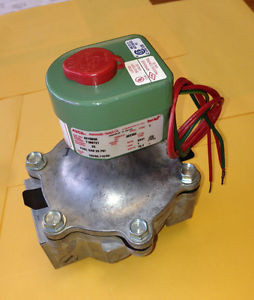 1 8215B50 Gas Valve ASCO Automatic Switch Co. Red-Hat 110-120 Volt 50 ...