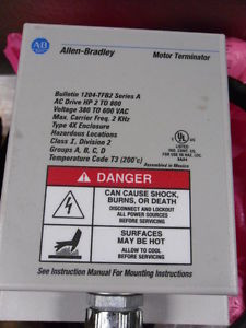 ALLEN BRADLEY MOTOR TERMINATOR 1204-TFB2 SERIES A - New