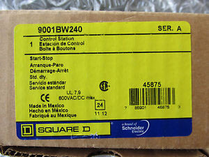 Square D 9001BW240 Control Station Start-Stop NEW in Boxping