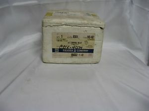 Square D Contactor Class:8501 Type:H0-40 Series D New