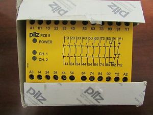 PILZ PZE 9 24VDC 8n/o 1n/c Contact Expansion Module PZE 9 24VDC 8n o 1n c