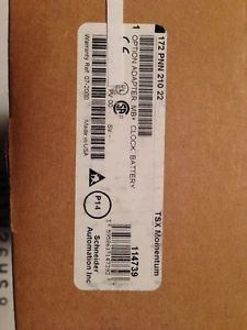 New Schneider 172PNN21022, TSX Momentum Option Adapter, MB+, Lithum Battery