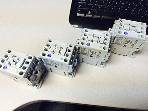 (4) ALLEN BRADLEY 700-CF310 SERIES A CONTACT RELAY -PING