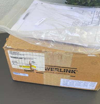 Square D Powerlink G3 Lighting Control System NF277PSG3 NF500G3