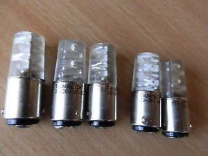 5psc. Taunuslicht led bulb 1508P 13 2840 WS BA15d NEW