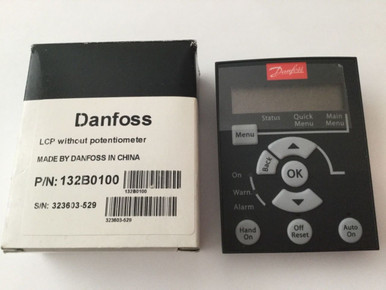 Danfoss 132B0100 Operation Control Panel Inverter FC51