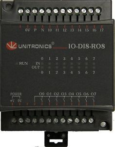 UNITRONICS I/O EXPANSION MODULE IO-RO8 8 RELAY OUTPUTS