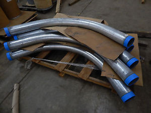 WHEATLAND 5 RIGID 90 DEGREE 36 RADIUS SWEEPS GALVANIZED - SPW Industrial